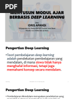Format Modul Ajar Deep Learning | PDF