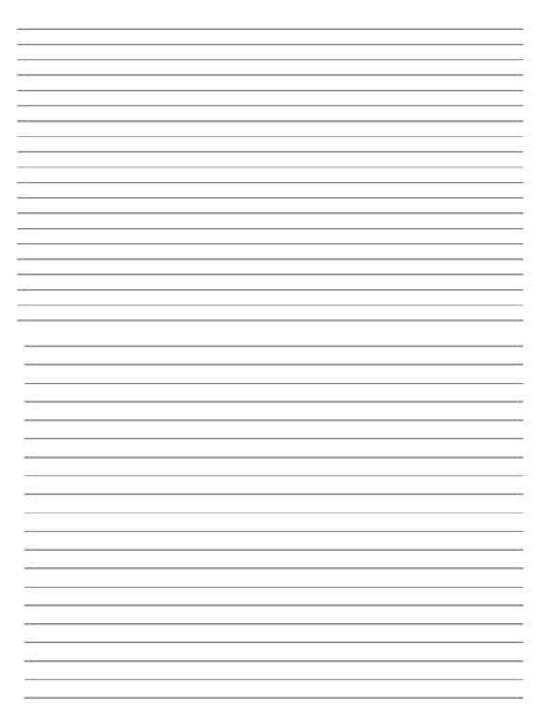 Wrting Sheet | PDF