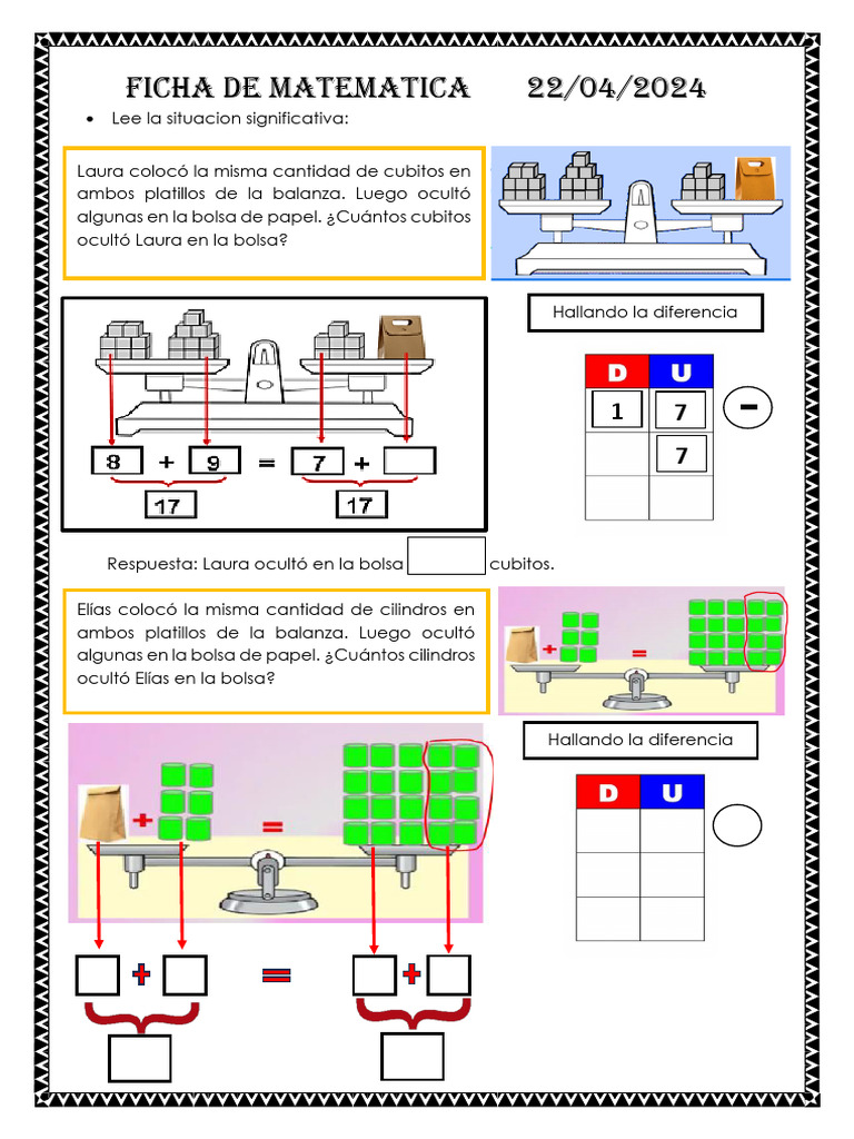 Ficha de Matematica 22 04 2024 | PDF