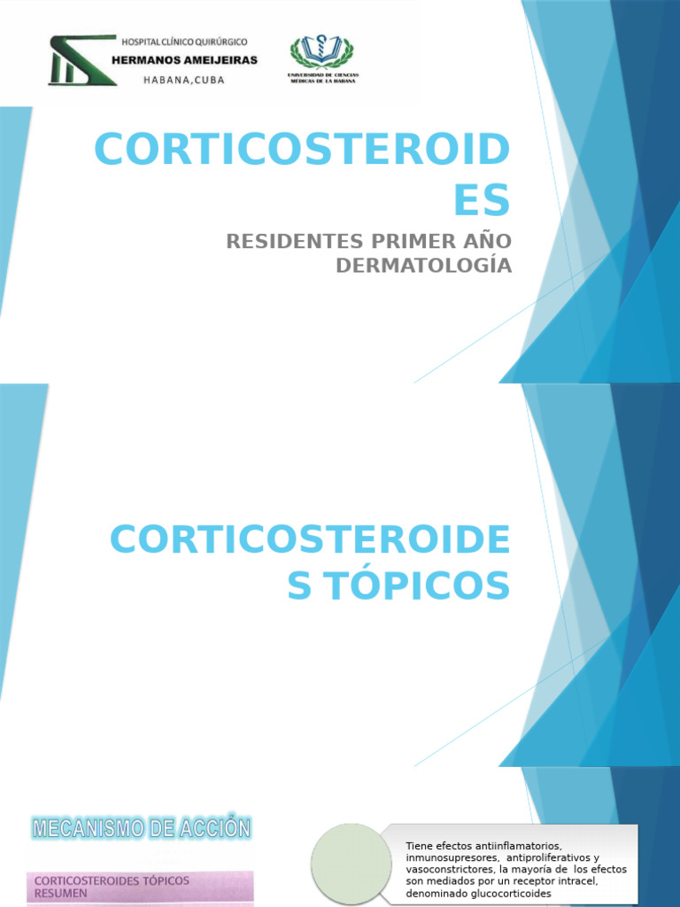Esteroides Tópicos en Dermatitis Peniana | PDF | Corticosteroides ...