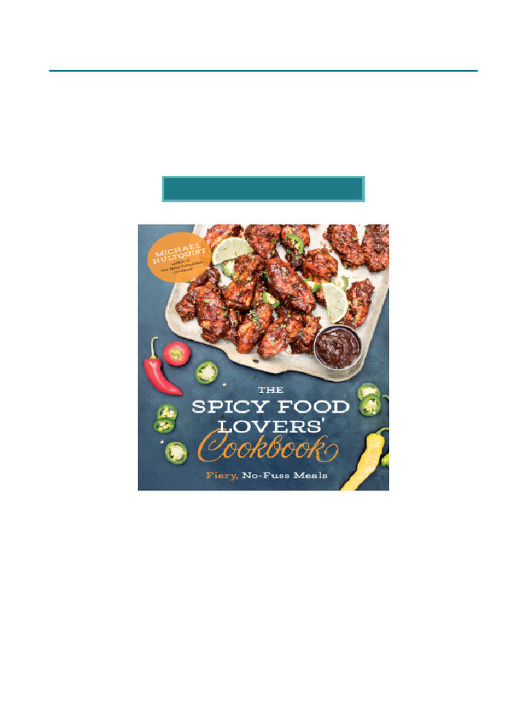 Watch The Spicy Food Lovers' Cookbook Fiery, No Fuss Meals Final ...