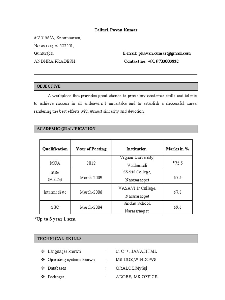 Resume Pavan | PDF | Java (Programming Language) | Loans