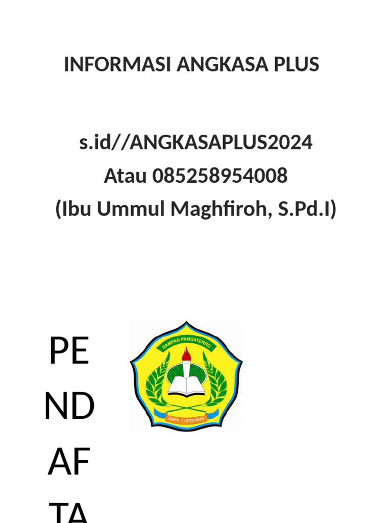 Informasi ANgkasa | PDF