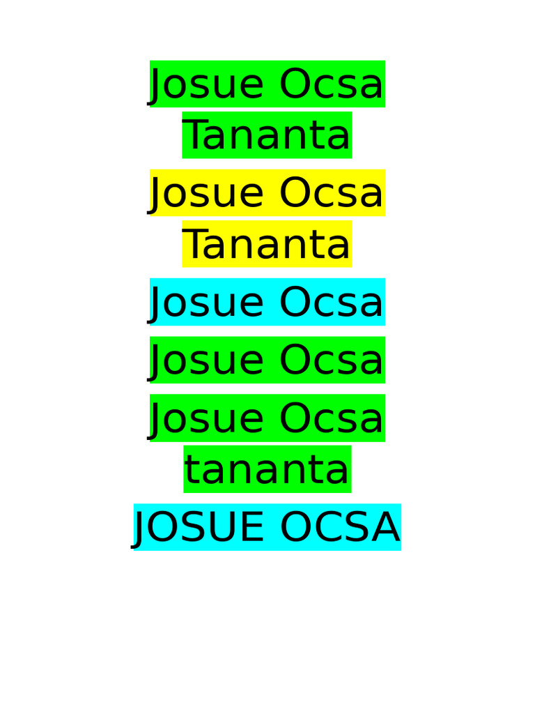 Letras de Todo | PDF