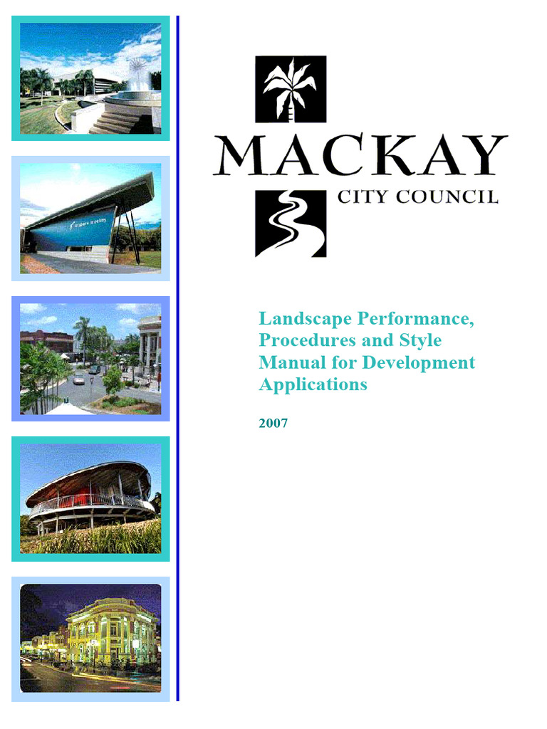 Mackay Landscape Design Guidelines | PDF | Mulch | Road