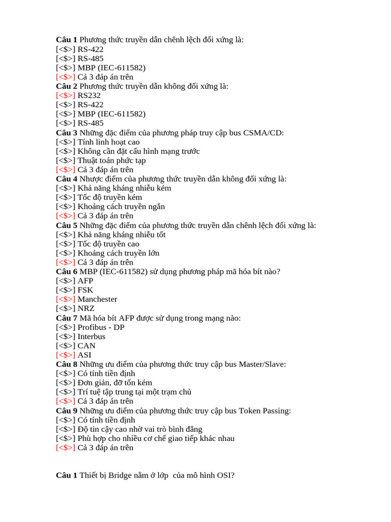 HTTTCN Bo Sung | PDF