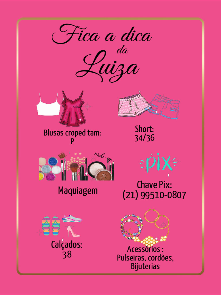 fica a dica da Luiza | PDF