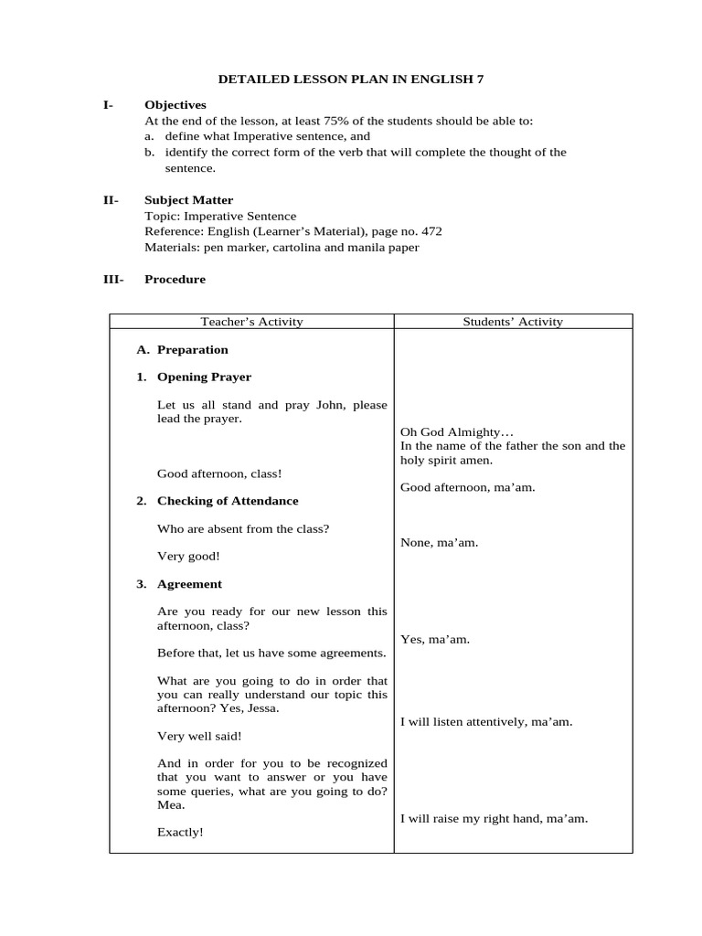 Lesson Plan 12 | PDF | Language Mechanics | Syntax