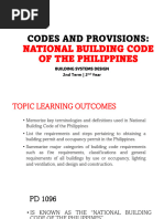 National Building Code - PD 1096 Summary | PDF | Wall | Building Code