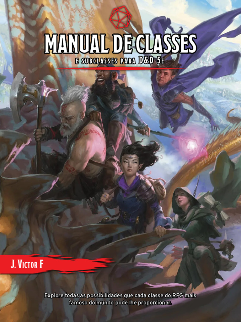 Compêndio de Classes e Subclasses - JVF | PDF | Dungeons & Dragons (jogo) | Ferramentas