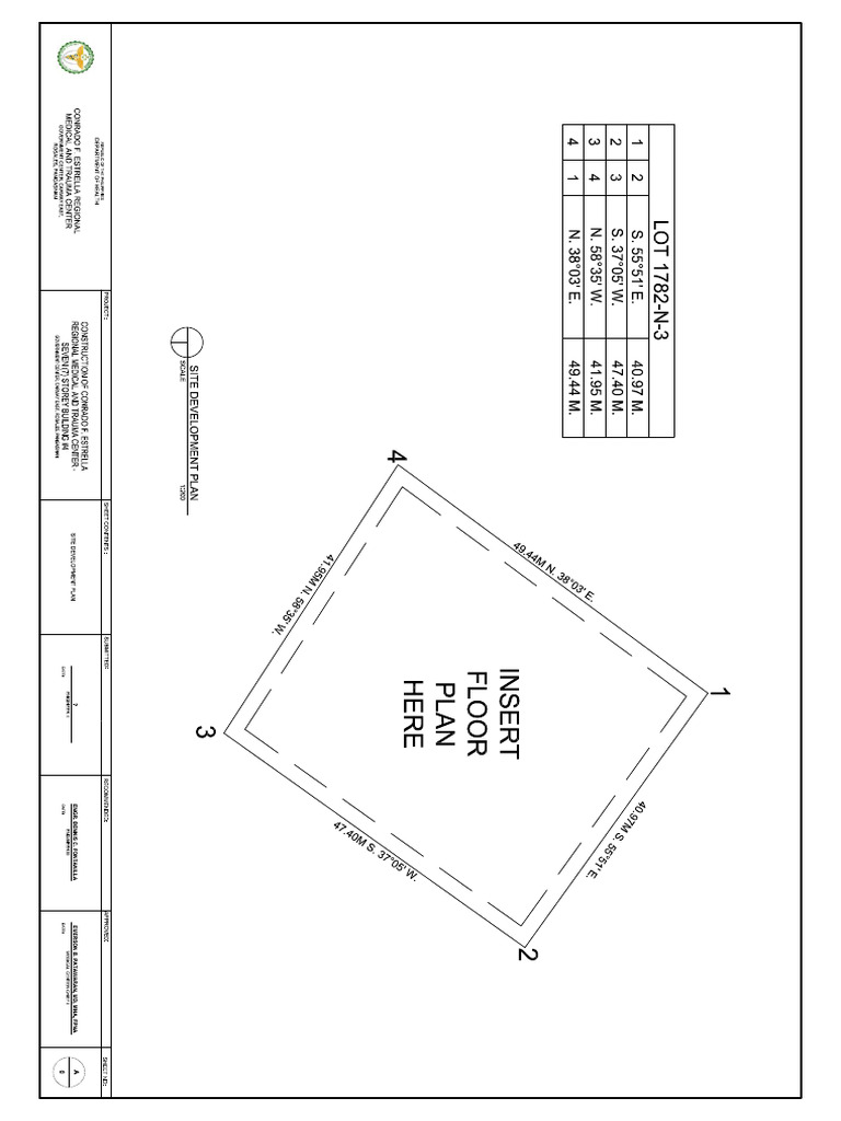 7-STOREY BUILDING Site Development Plan | PDF