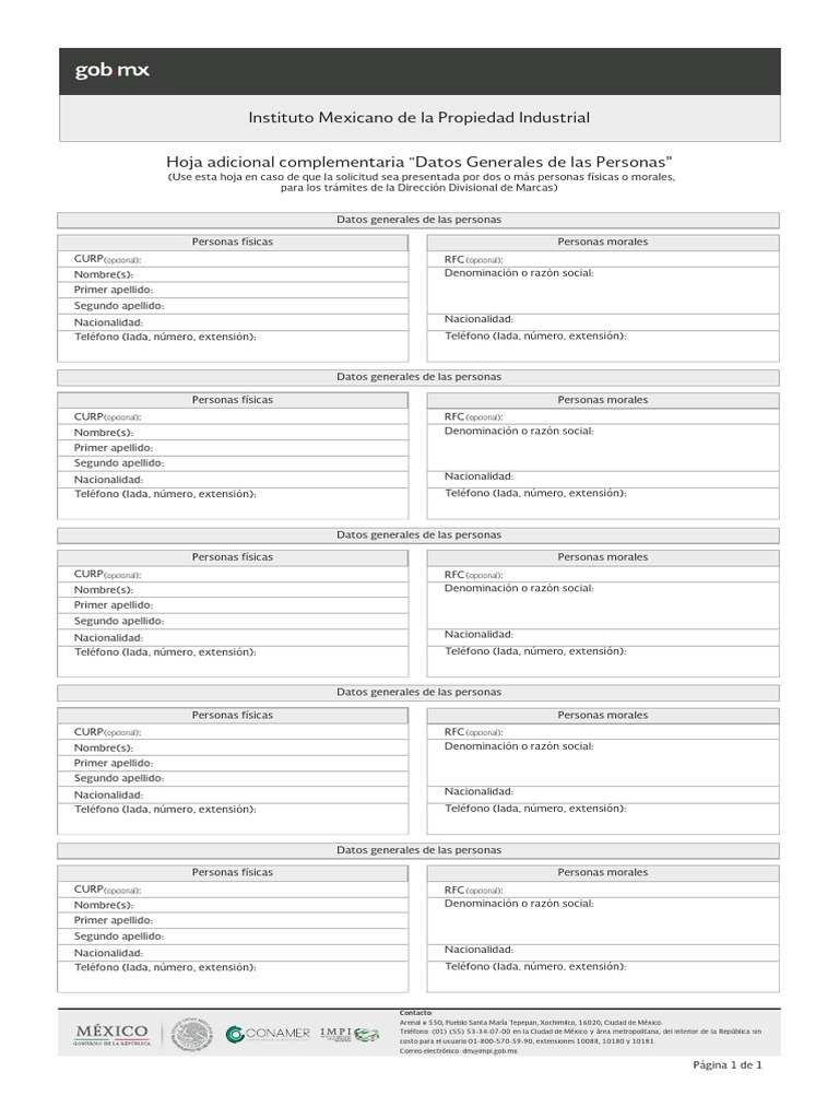 Datos Generales Personas 2018 Imp | PDF | Internet