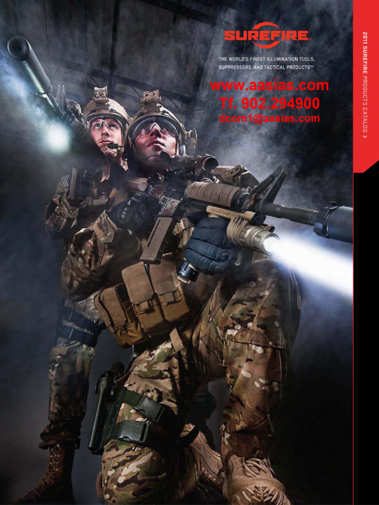 SureFire 5 Catalogo 2012 | PDF | Light Emitting Diode | Flashlight