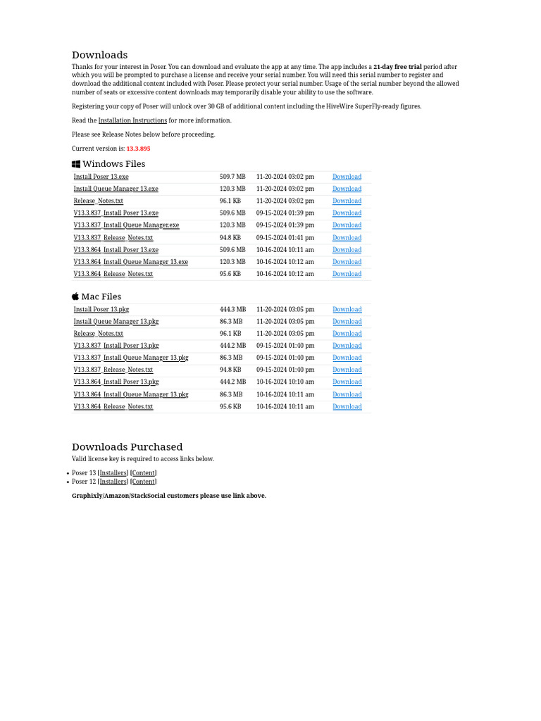 Poser - 3D Rendering & Animation Software | PDF | Text File | System Software