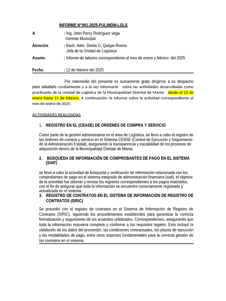 Liezel | PDF | Logística