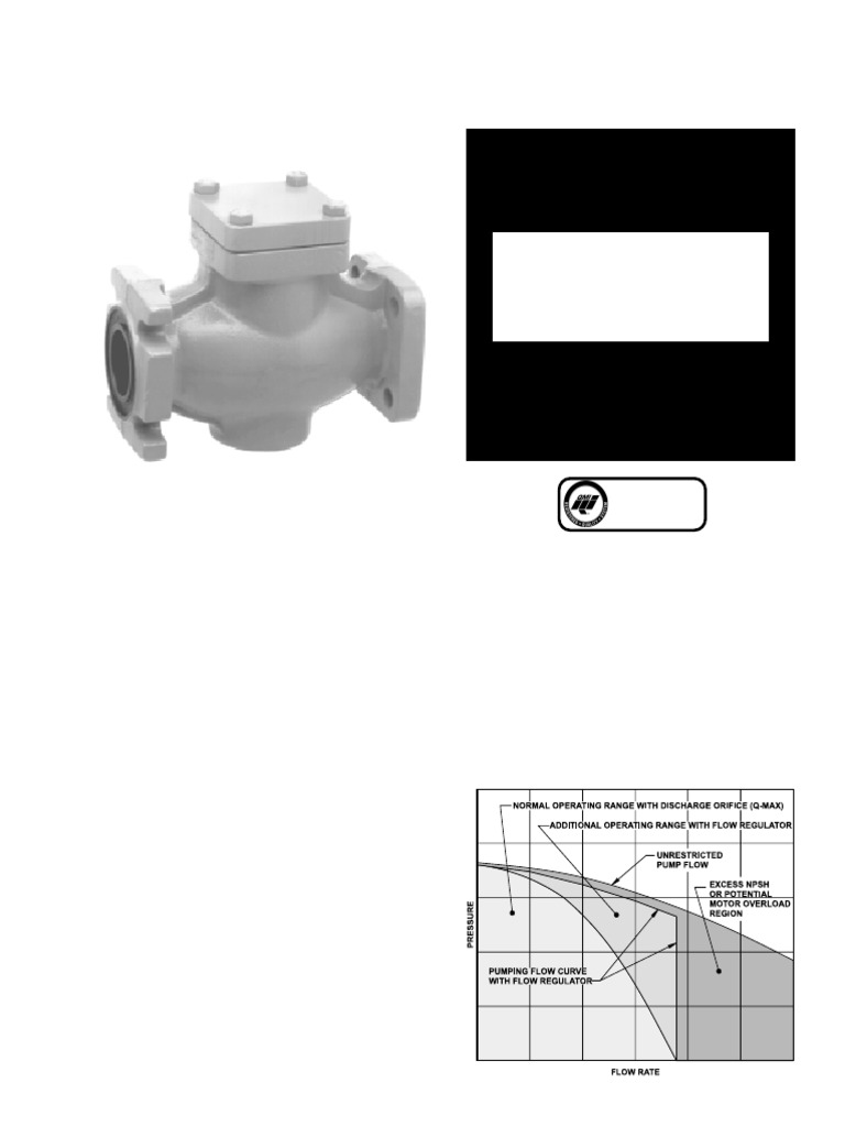 HFC Constant Flow Regulators Guide | PDF | Pump | Pipe (Fluid Conveyance)