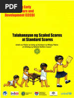 Revised Philippine Early Childhood Development Checklist | PDF | Cognition | Cognitive Psychology