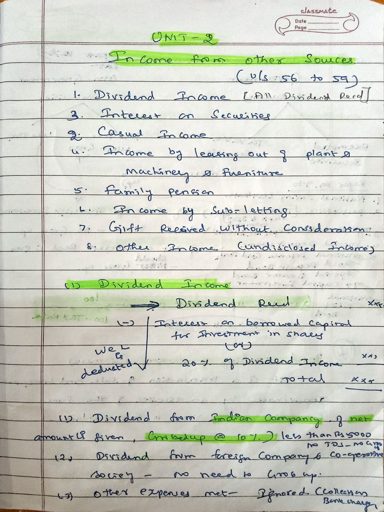 IFOS Provision and Exercise | PDF | Expense | Dividend