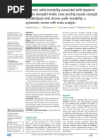 OrthoToolKit Cumberland Ankle Instability Tool (CAIT) Score Report | PDF