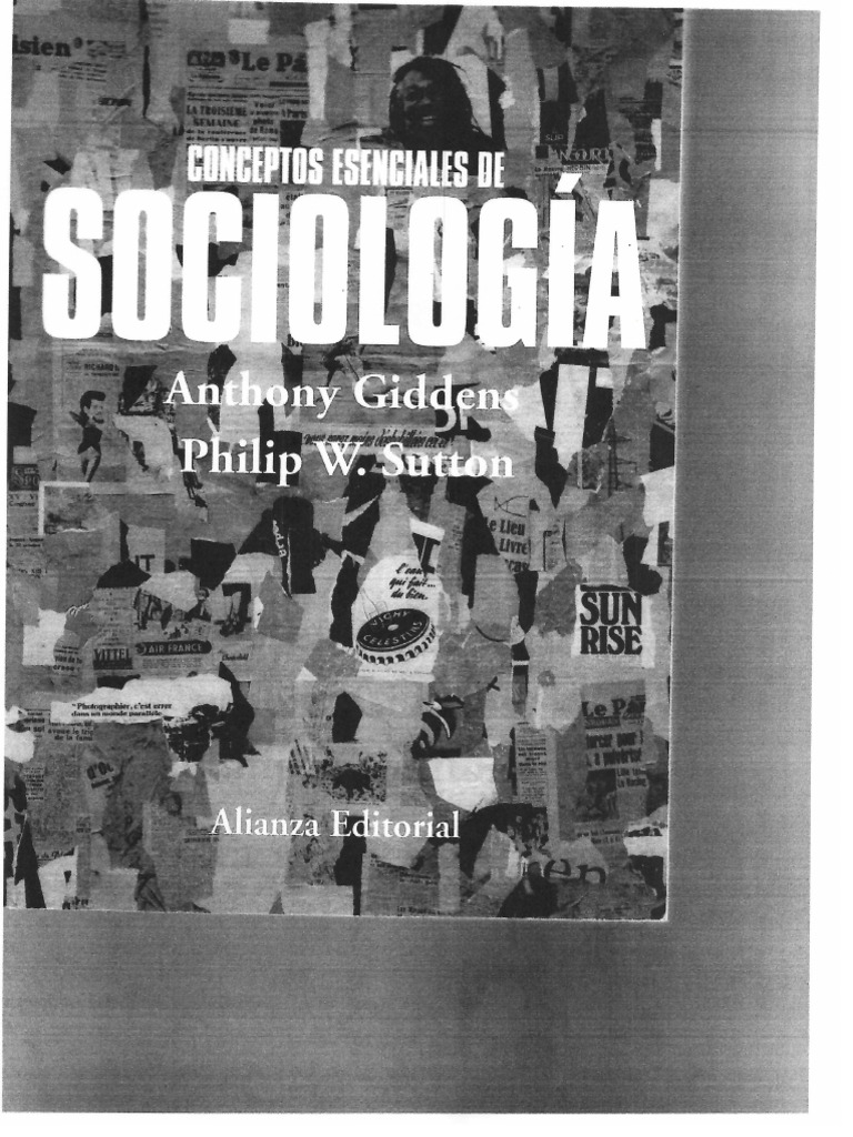 1 Conceptos Esenciales de Sociologia | PDF