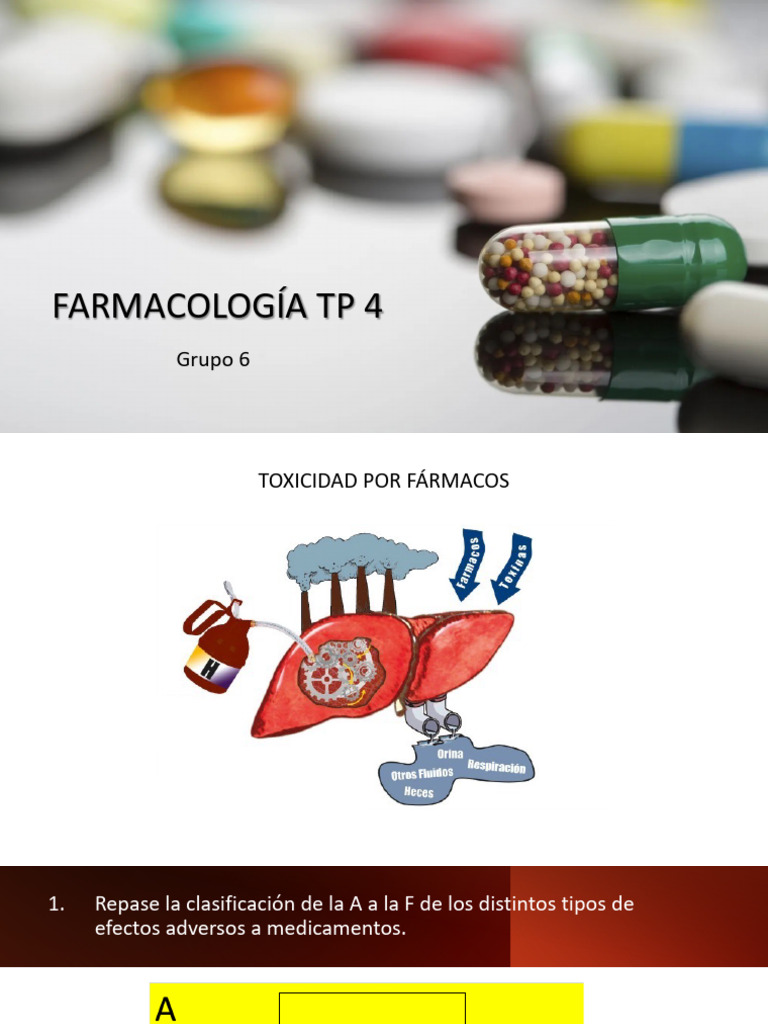 Fco TP4 | PDF | Medicamentos con receta | Farmacología