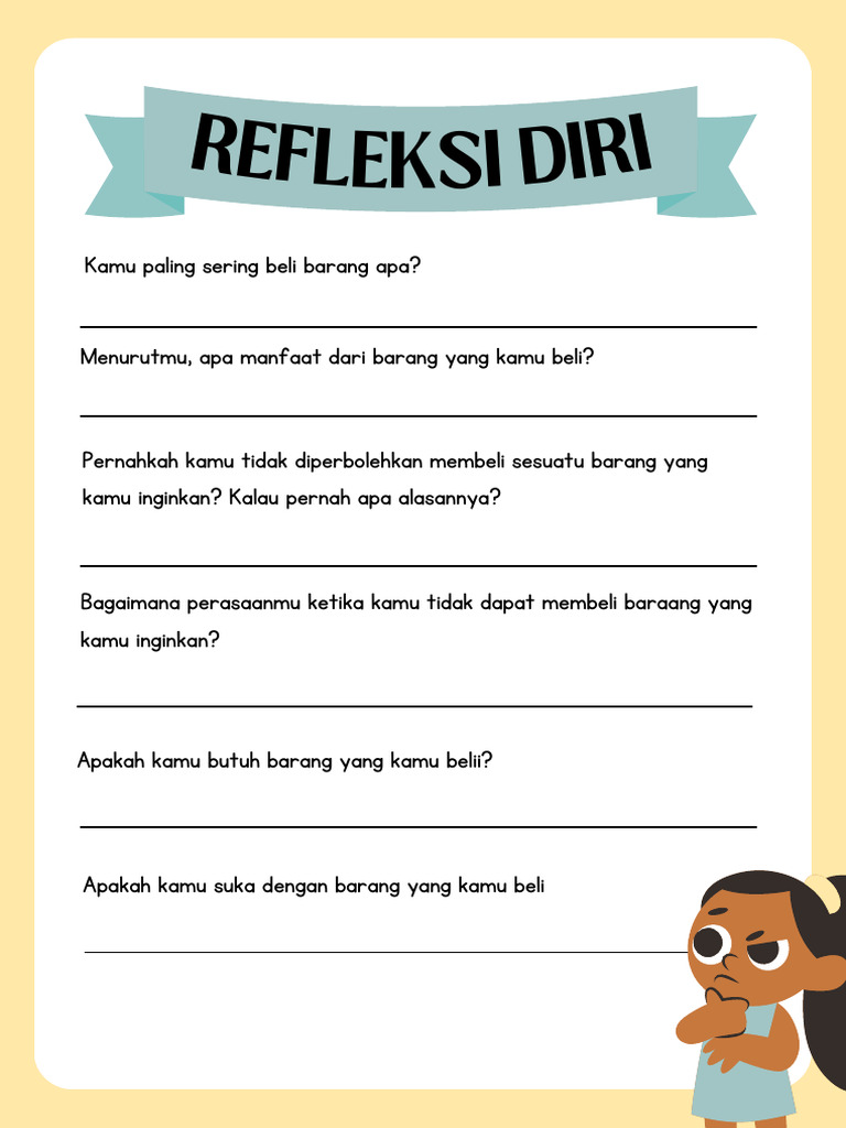 Refleksi Diri P5 | PDF