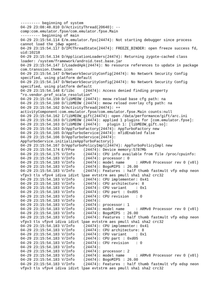 fpsecrashlog | PDF | Software | Computer Science