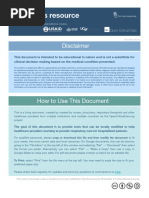 Modified Borg Dyspnea Scale Guide | PDF