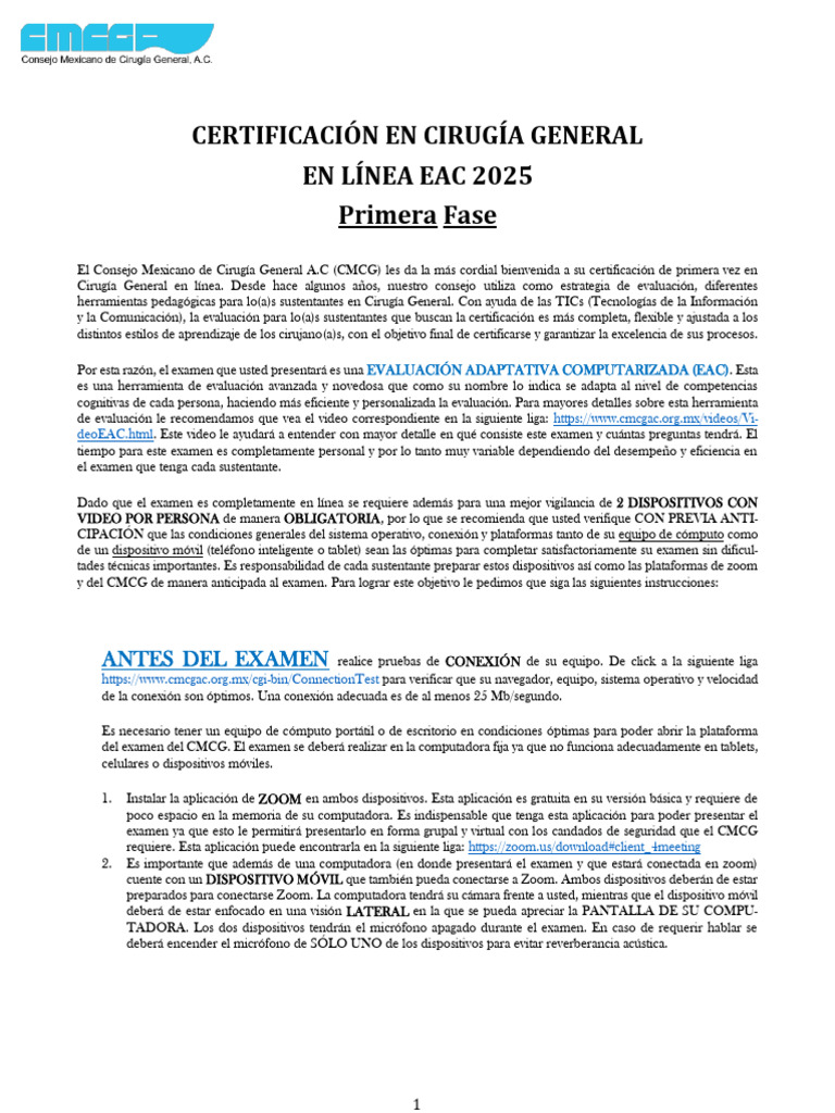 Instructivo Primera Fase CGy SRS | PDF | Dispositivo móvil | Tableta