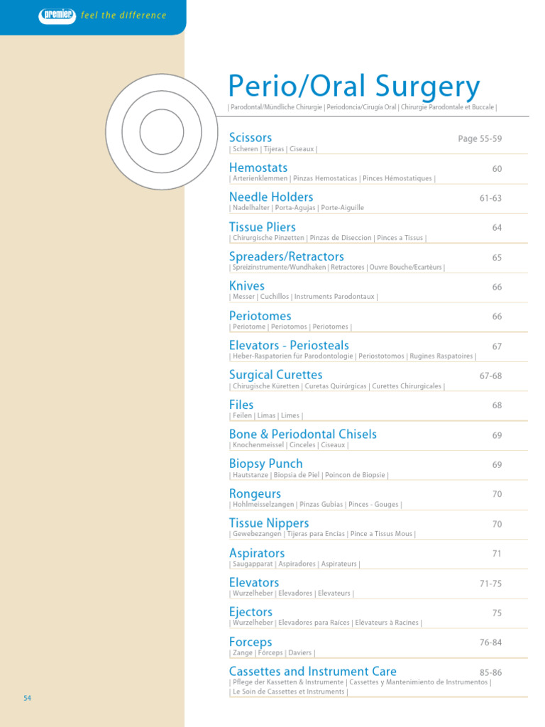 Essential Perio Surgery Instruments | PDF | Sterilization (Microbiology ...