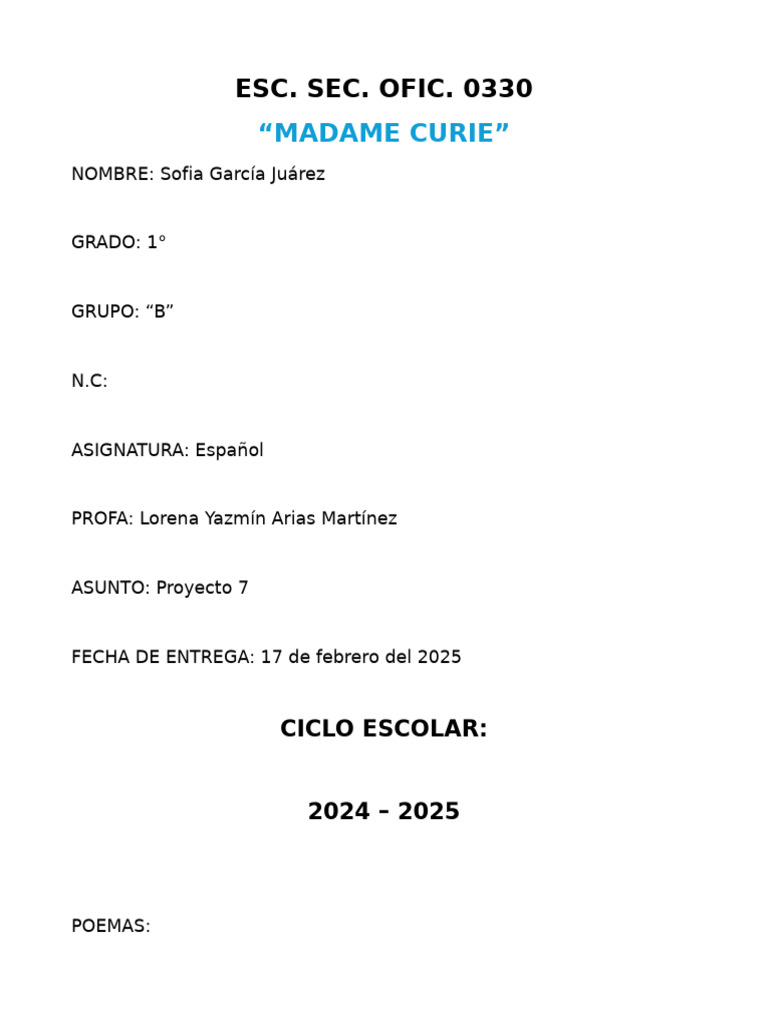 Proyecto 7 | PDF | Amor