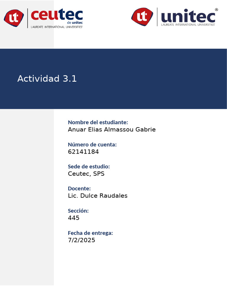 act3.1invoperacionesAnuarAlmassou62141184 | PDF