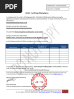 Models of Authorization Numbers Issued For Approved Exporters PDF | PDF | Customs | Trade