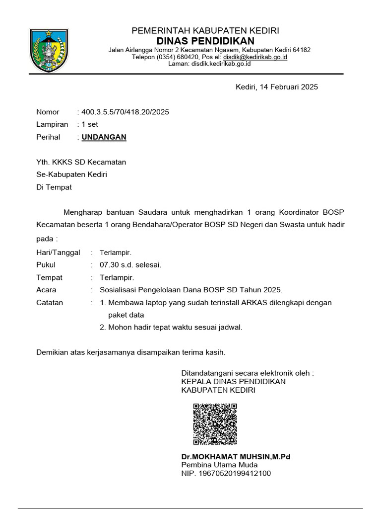 20250214080824SURAT UNDANGAN SOSIS BOSP SD | PDF