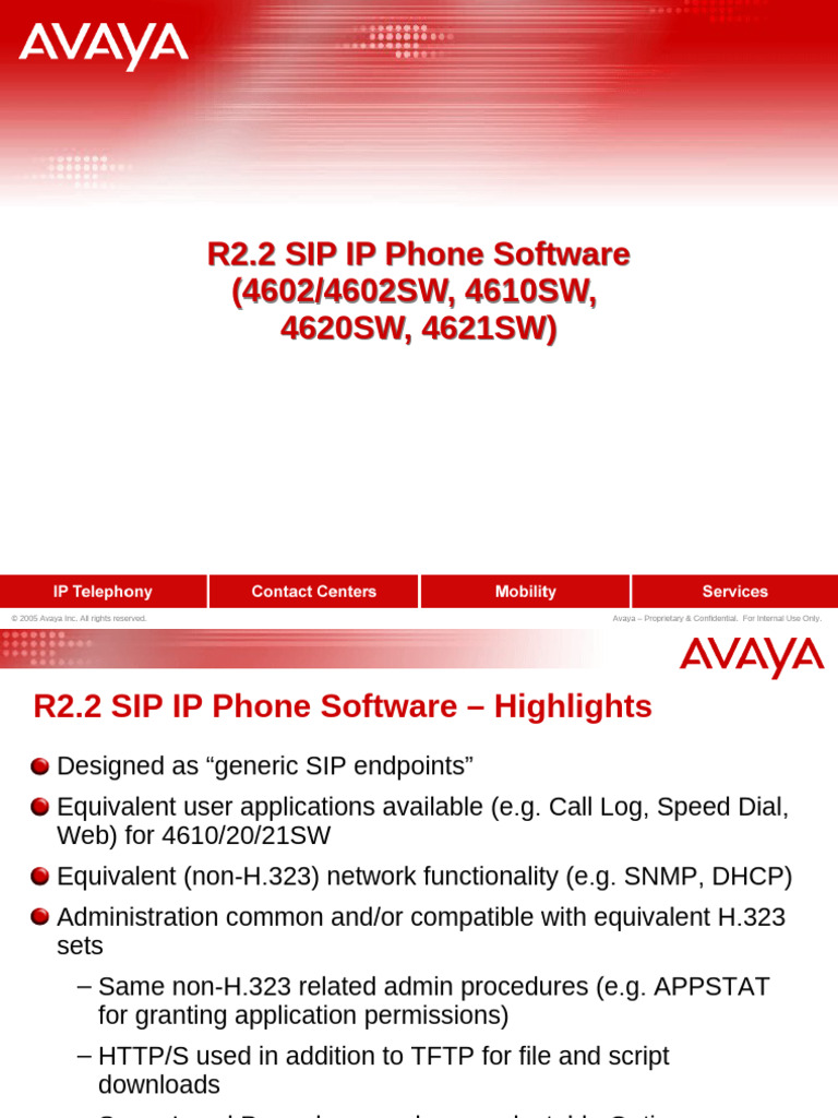 08 - SIP Phone R2.2 - Wchoo | PDF | Session Initiation Protocol | Proxy Server