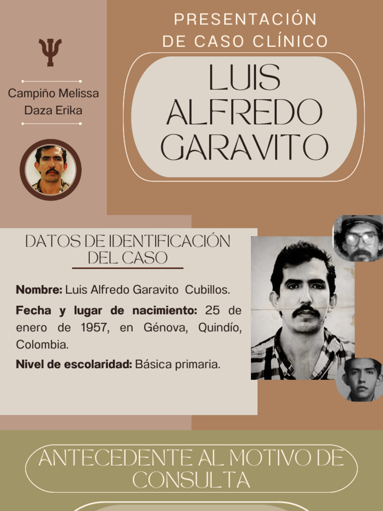 Perfil Criminal de Luis Garavito | PDF | Complejo de Edipo | Violencia
