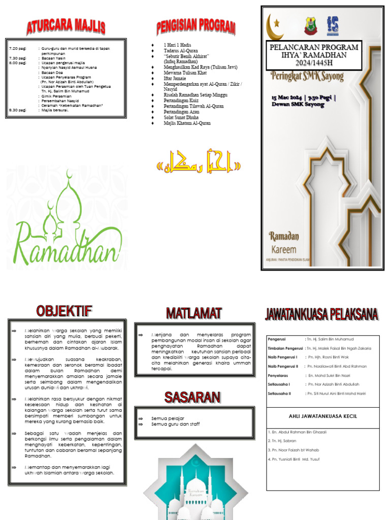 Pelancaran Ihya 2024 | PDF