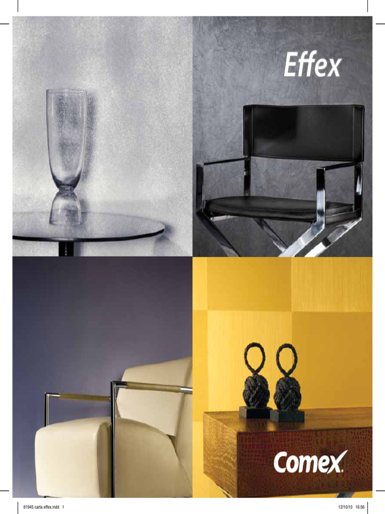 Colección Effex de Comex: Colores y Acabados | PDF | Color | Oro