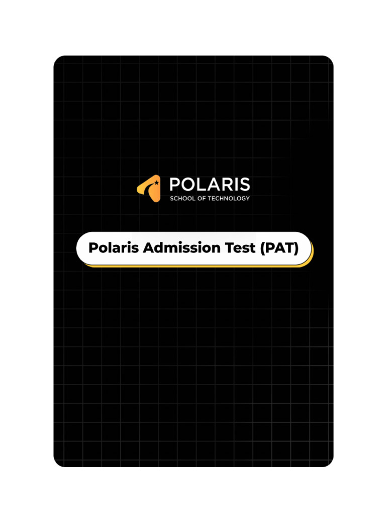 PST Admission Test Sample | PDF | Mathematics | Arithmetic