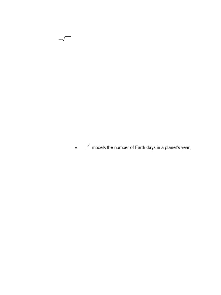 Math 1314 Lab Module 1 Solutions | PDF | Function (Mathematics) | Planets