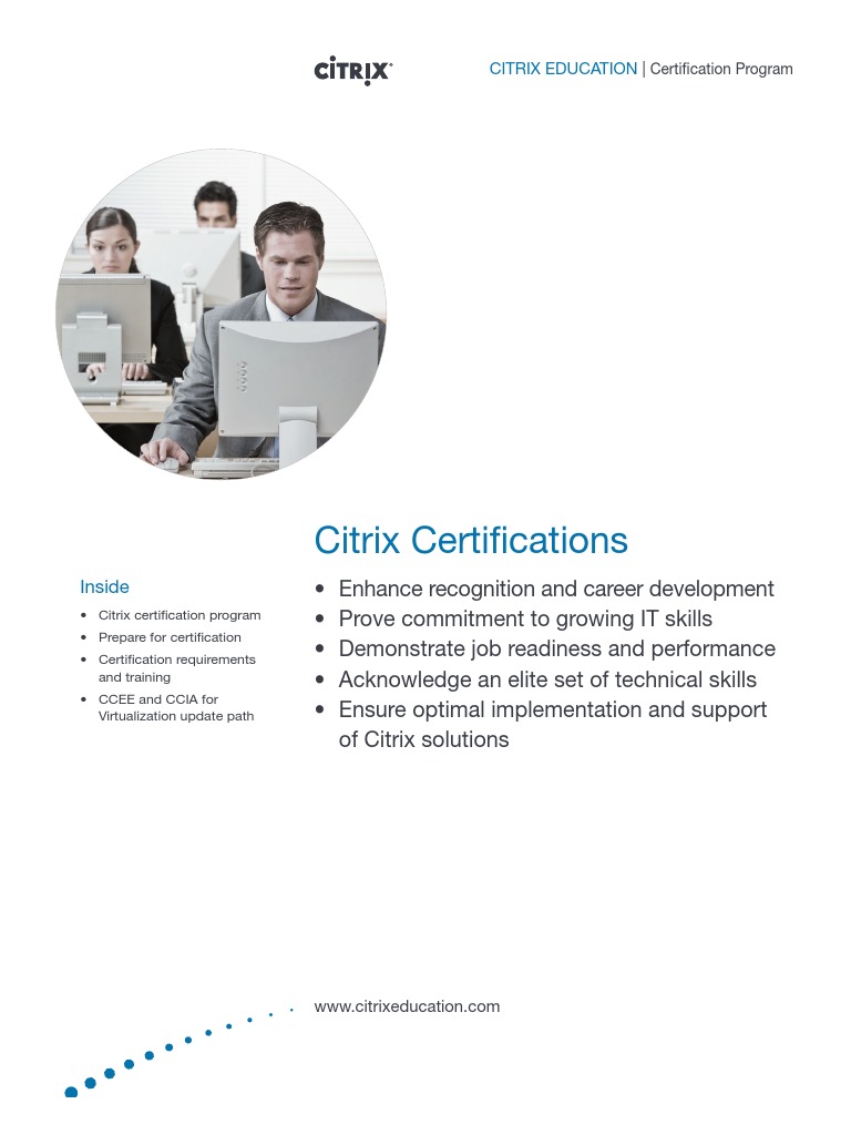 Citrix Certification Program | PDF | Citrix Systems | Professional ...