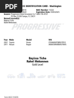 Named Driver Exclusion Form | PDF | Insurance | Legal Liability