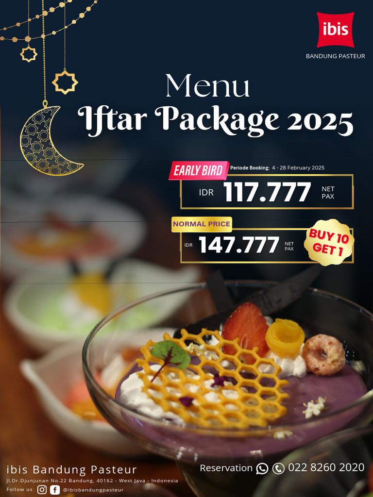 Bandung Buffet Menu Highlights | PDF | Drink | Asian Cuisine