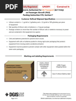 Lithium Ion Battery Labels 3480 - 1 | PDF | Energy Storage | Galvanic Cells