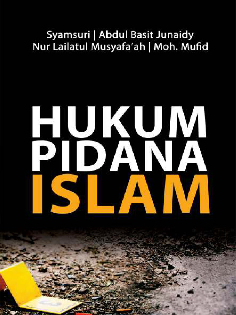 Buku - Hukum Pidana Islam Indonesia | PDF