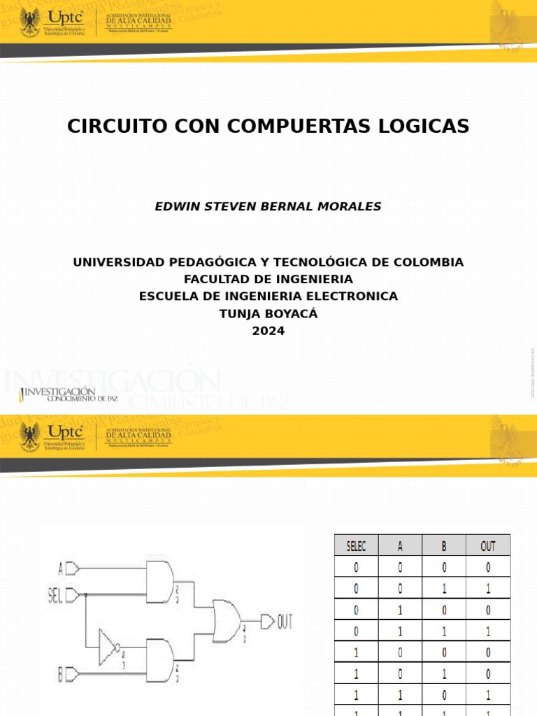 Presentacion Circuito Digitalesi | PDF