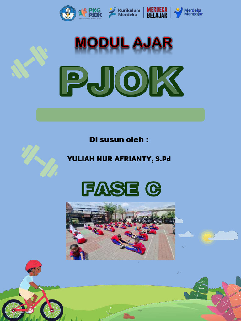 Modul Ajar Kebugaran Jasmani Kelas 6 Semester 2 | PDF