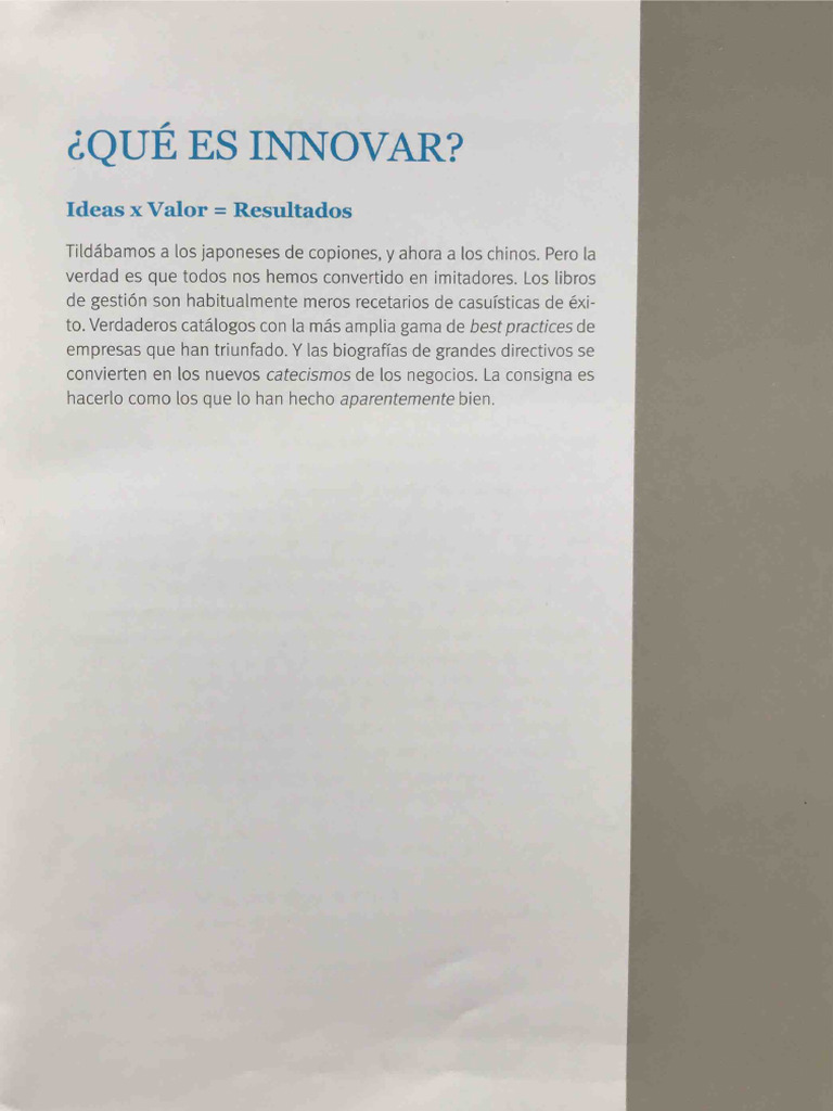 1-Qué Es Innovar | PDF