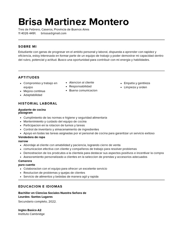 Brisa Martinez Montero | PDF