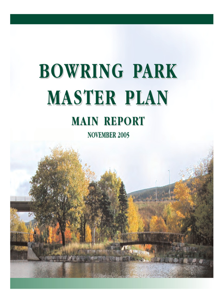 Bowring-Park-Master-Plan-Nov25-05 | PDF | Parks | Landscape